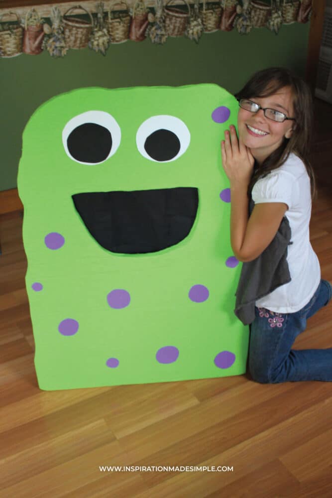 DIY Monster Party Photobooth - Inspiration Made Simple