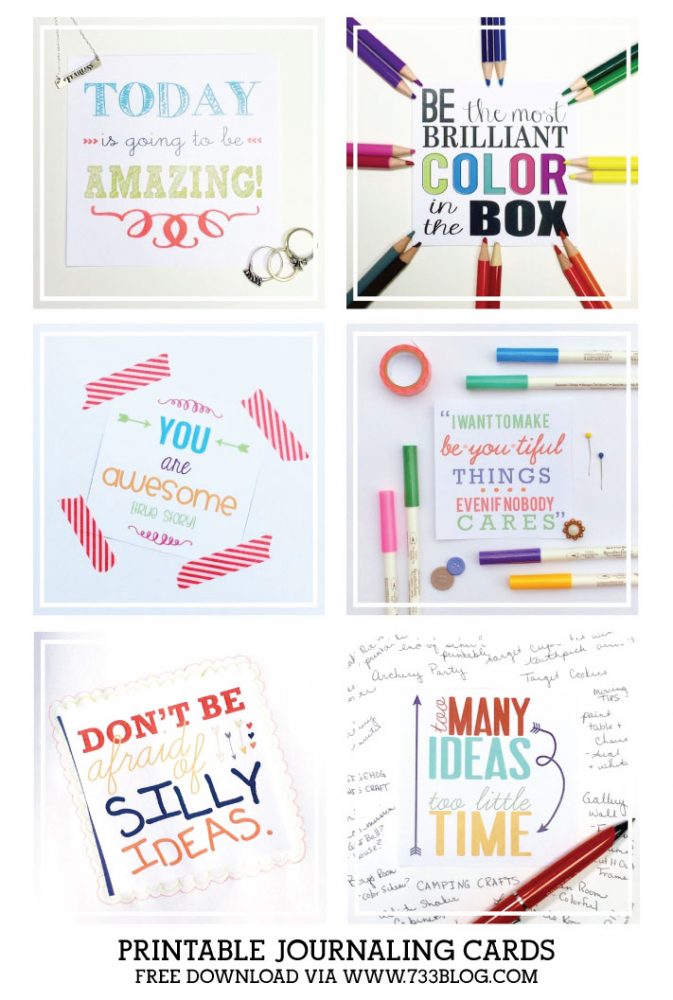 Journaling Cards - Inspiration Made Simple