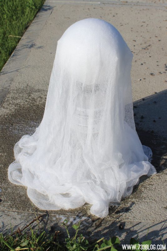 Cheesecloth Ghost Tutorial - Inspiration Made Simple