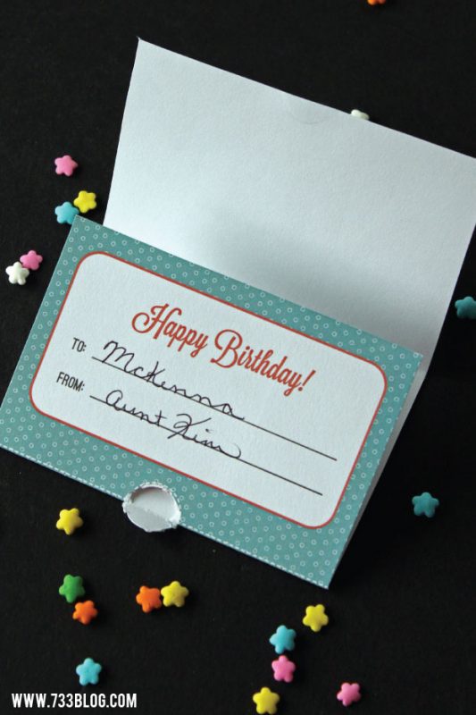 Girls' Day Out Gift Card Printable - Inspiration Made Simple