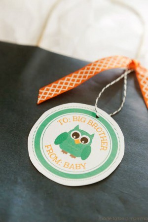 Big Sibling Gift Tags - Inspiration Made Simple