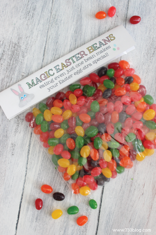 Printable Easter Magic Beans Bag Topper - Inspiration Made Simple