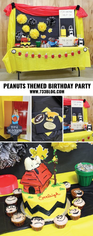 Peanuts Birthday Party - Inspiration Made Simple