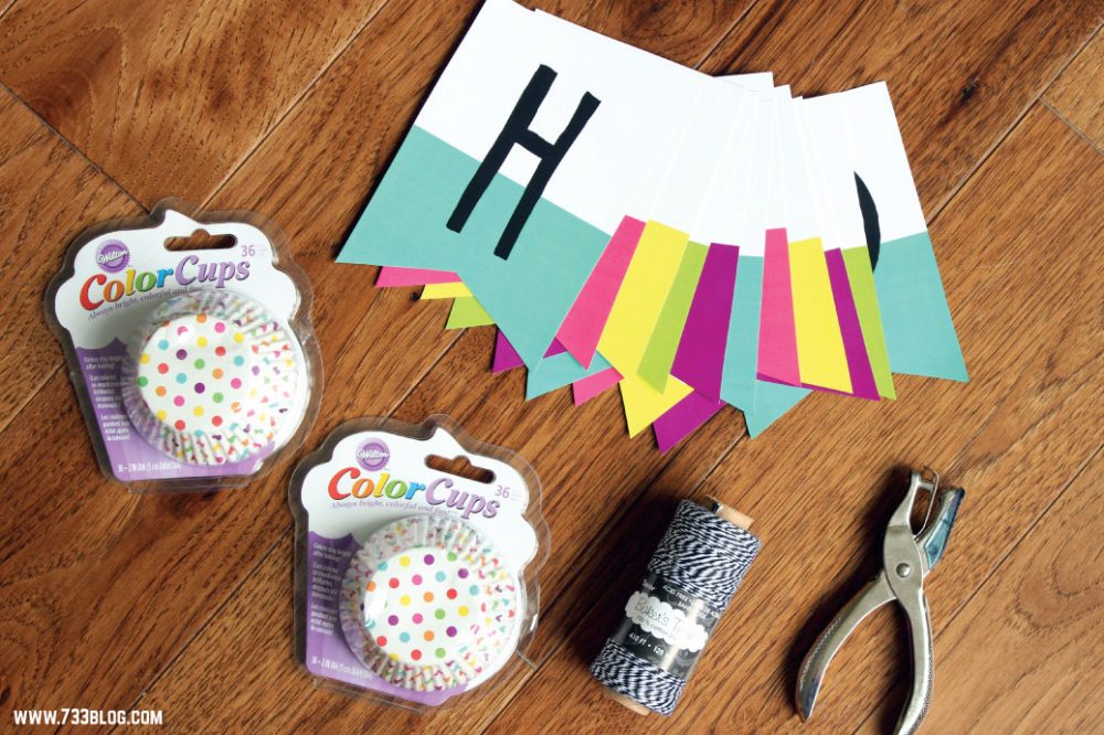 Rainbow Birthday Banner and Printable Pack - Inspiration Made Simple