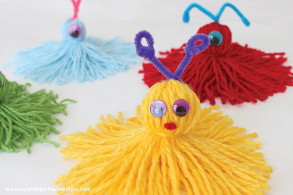 DIY Yarn Monsters - Inspiration Made Simple