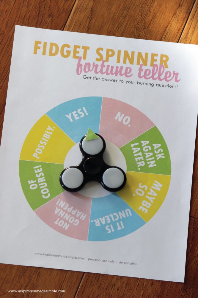 Fidget Spinner Spinner Boredom Buster - Inspiration Made Simple