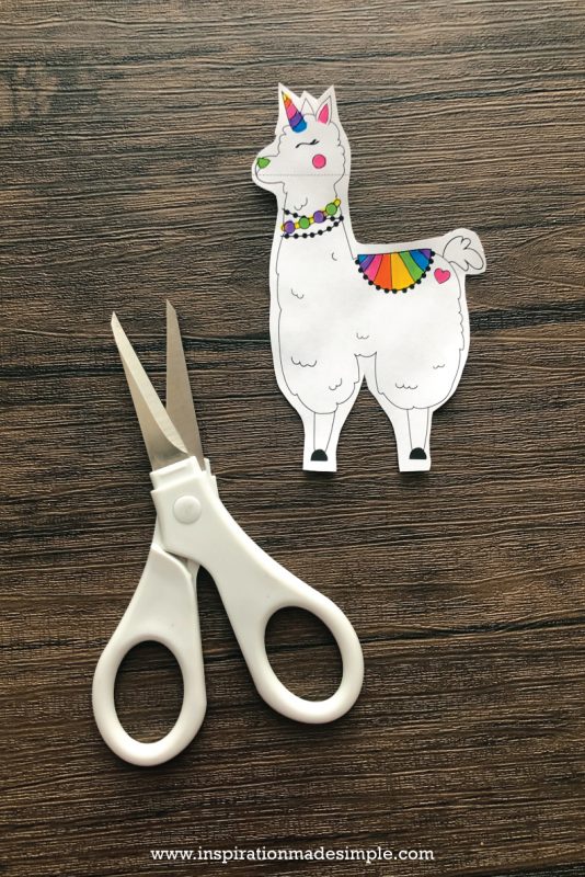 Llama Clothespin Puppets - Inspiration Made Simple