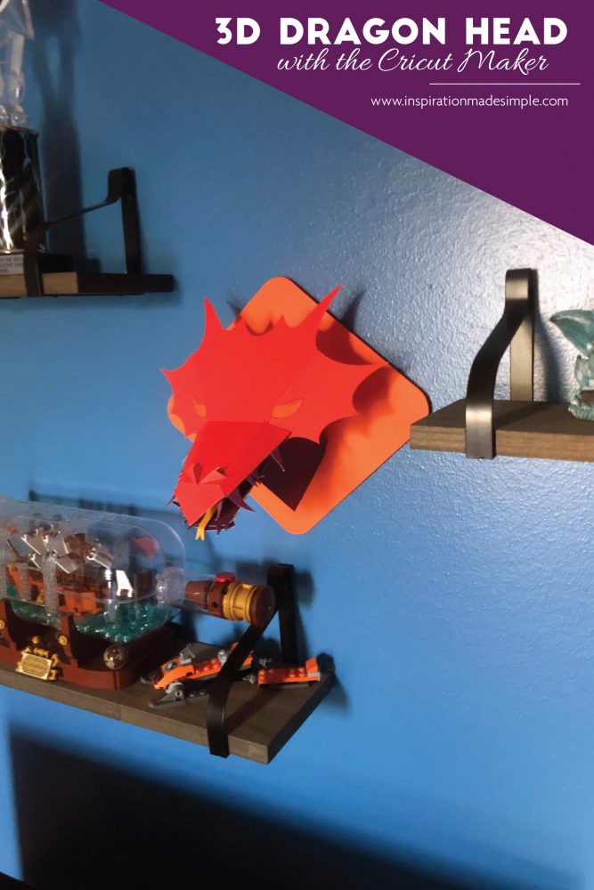 DIY 3D Dragon Head - Inspiration Made Simple