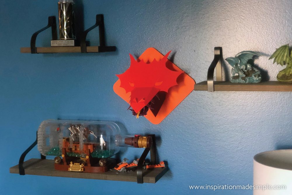 DIY 3D Dragon Head - Inspiration Made Simple