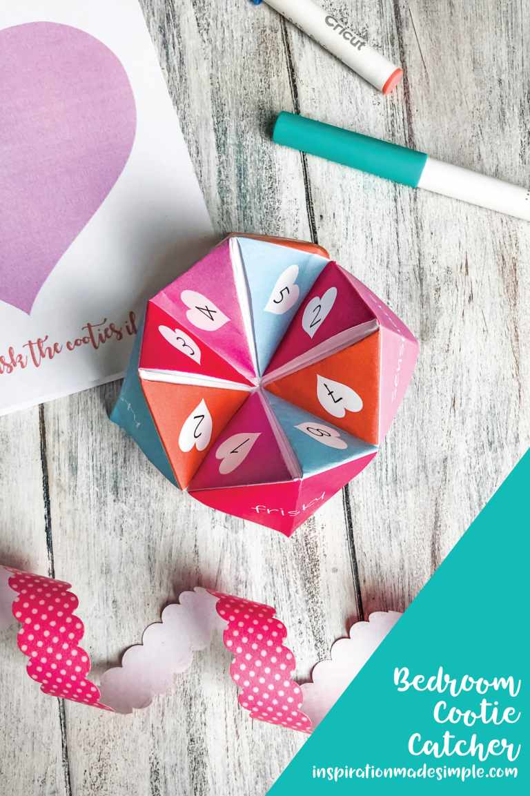 Adult Cootie Catcher Bedroom Game - Inspiration Made Simple