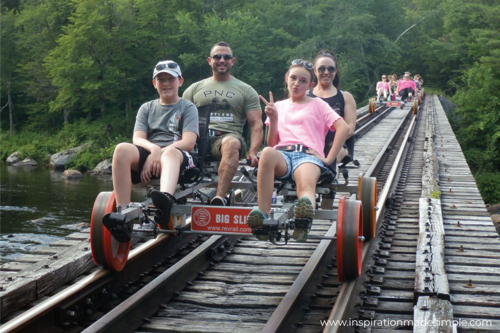Railbiking in the Adirondacks - Inspiration Made Simple