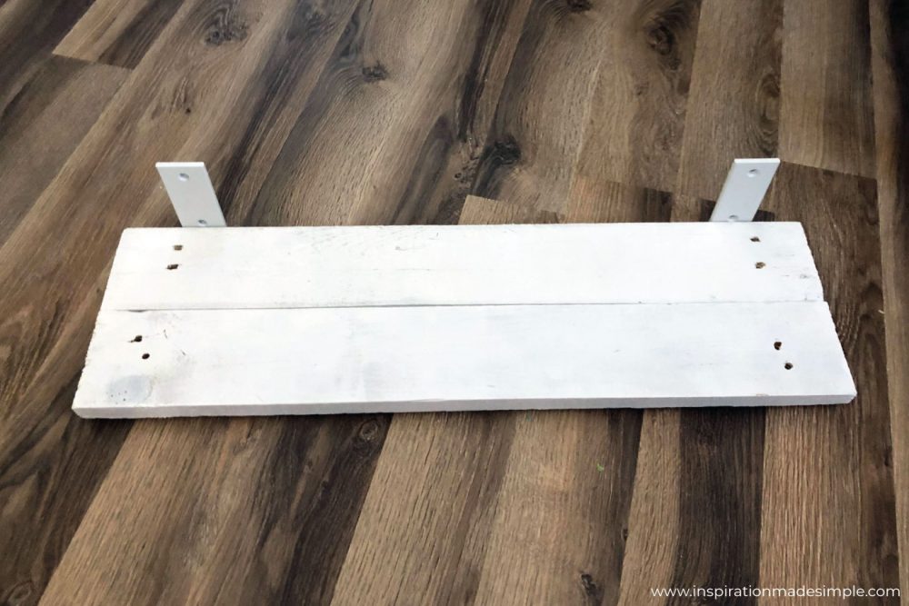 DIY Floating Pallet Shelves - Inspiration Made Simple