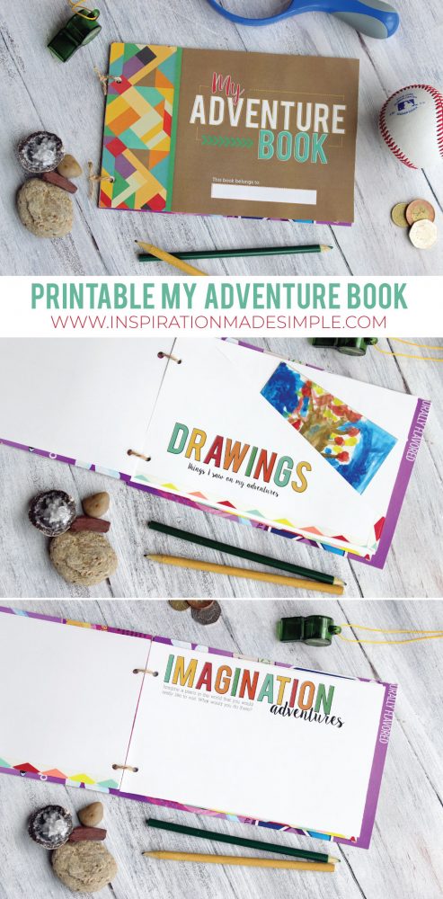 My Adventure Book Kids Craft - Inspiration Made Simple