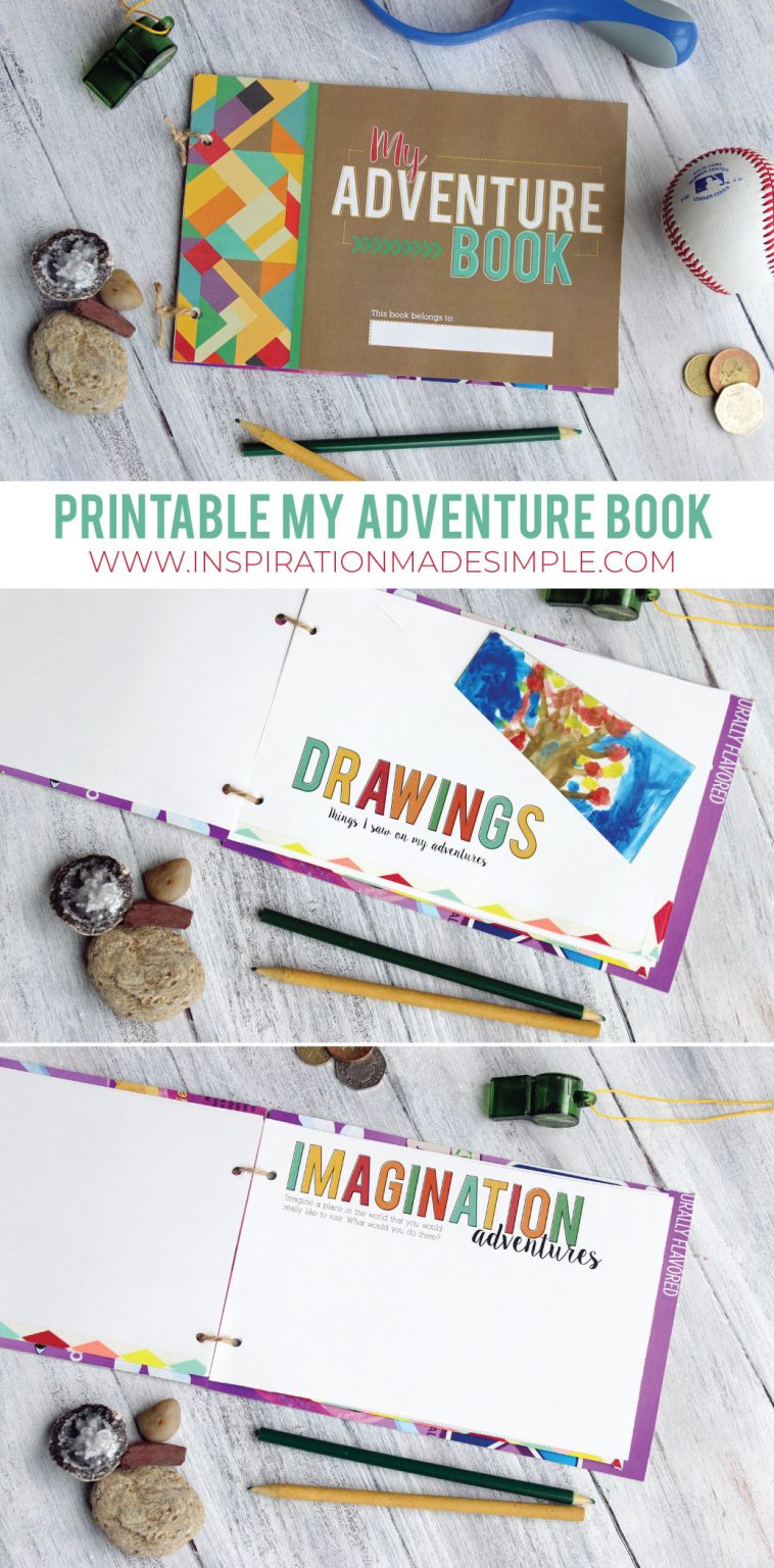 My Adventure Book Kids Craft - Inspiration Made Simple