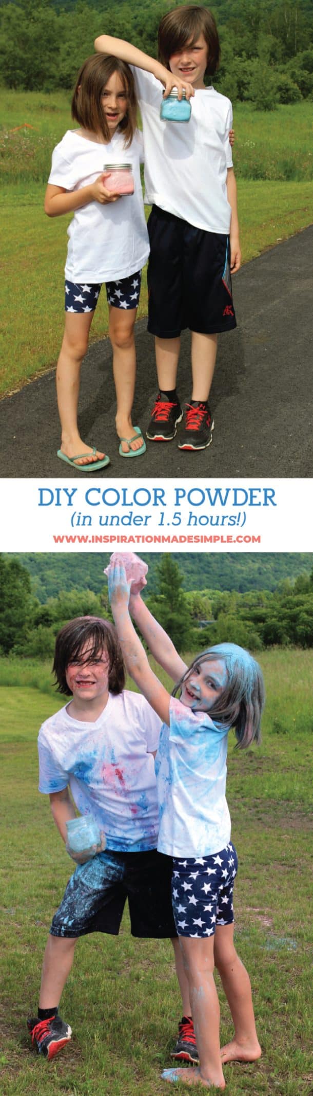 DIY Colored Powder FAST! - Inspiration Made Simple